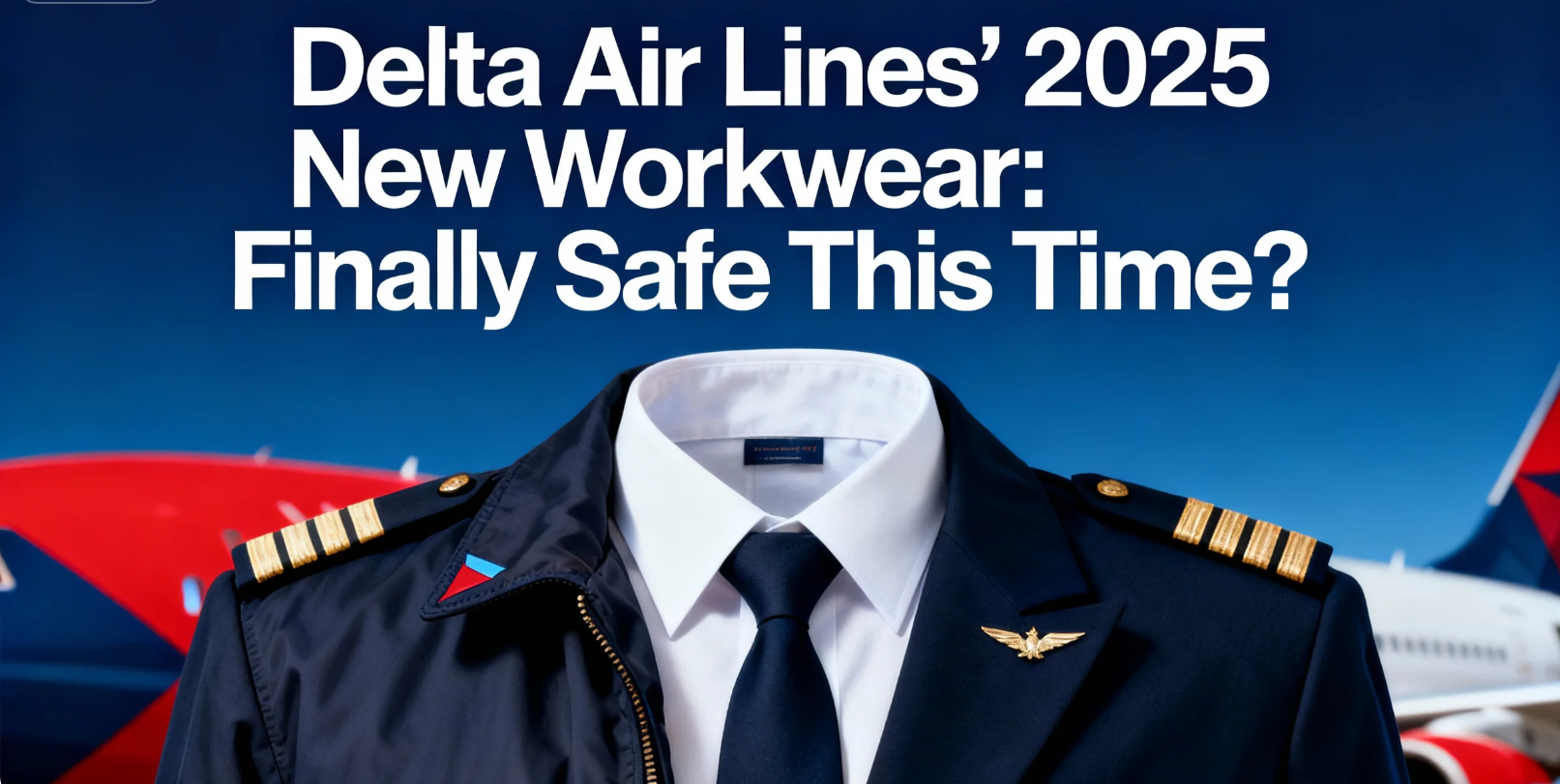 Delta Air Lines' 2025 New Workwear: Finally Safe This Time? – WORK IDEA